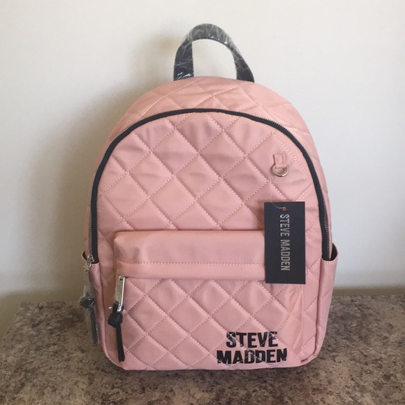 Steve Madden | Bags | Steve Madden Pastel Pink Backpack | Poshmark